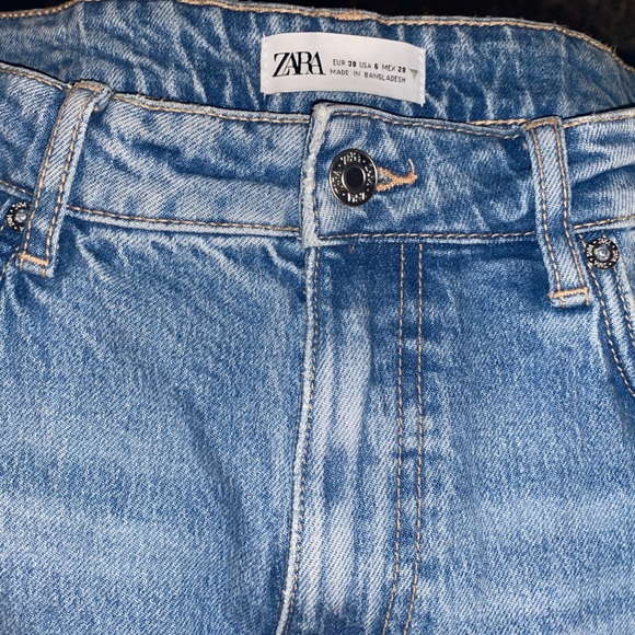 Zara | Jeans | Zara Jeans Split Hem | Poshmark